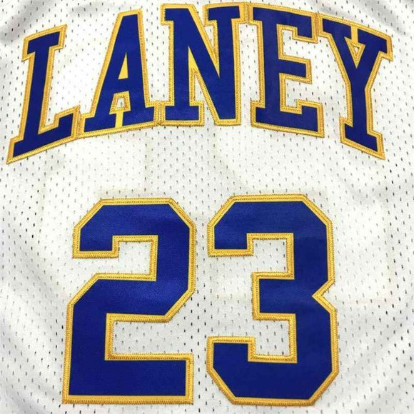 NBA | Shirts | Nba Michael Jordan Laney High School Edition 23 Jerseys ...